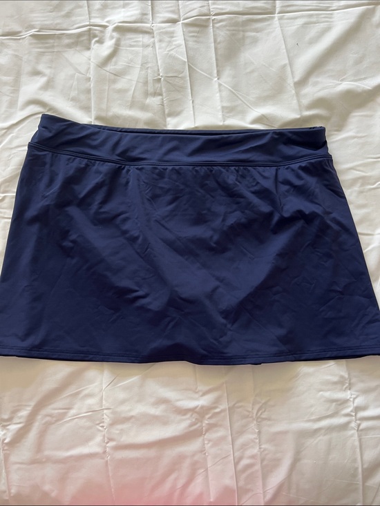 Lands' End | Swim | Lands End Navy Swim Skirt Sz 8 | Poshmark
